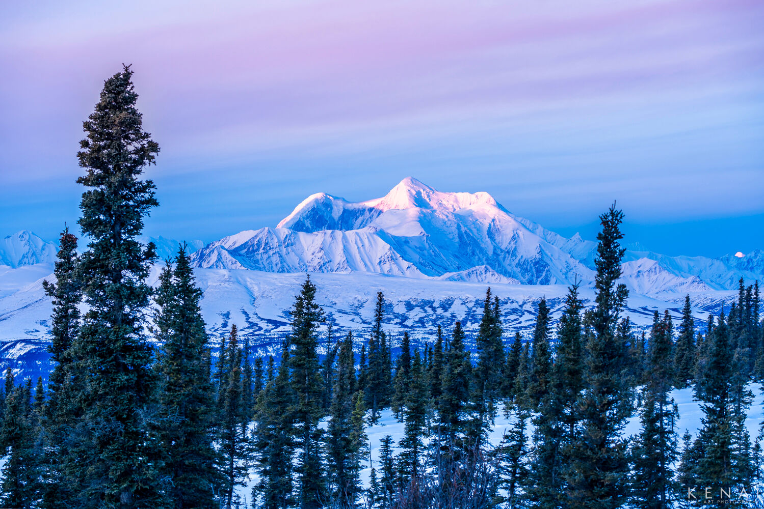 Dawn's Light | Mount Hayes, Alaska Range | Kenai Fine Art Photography